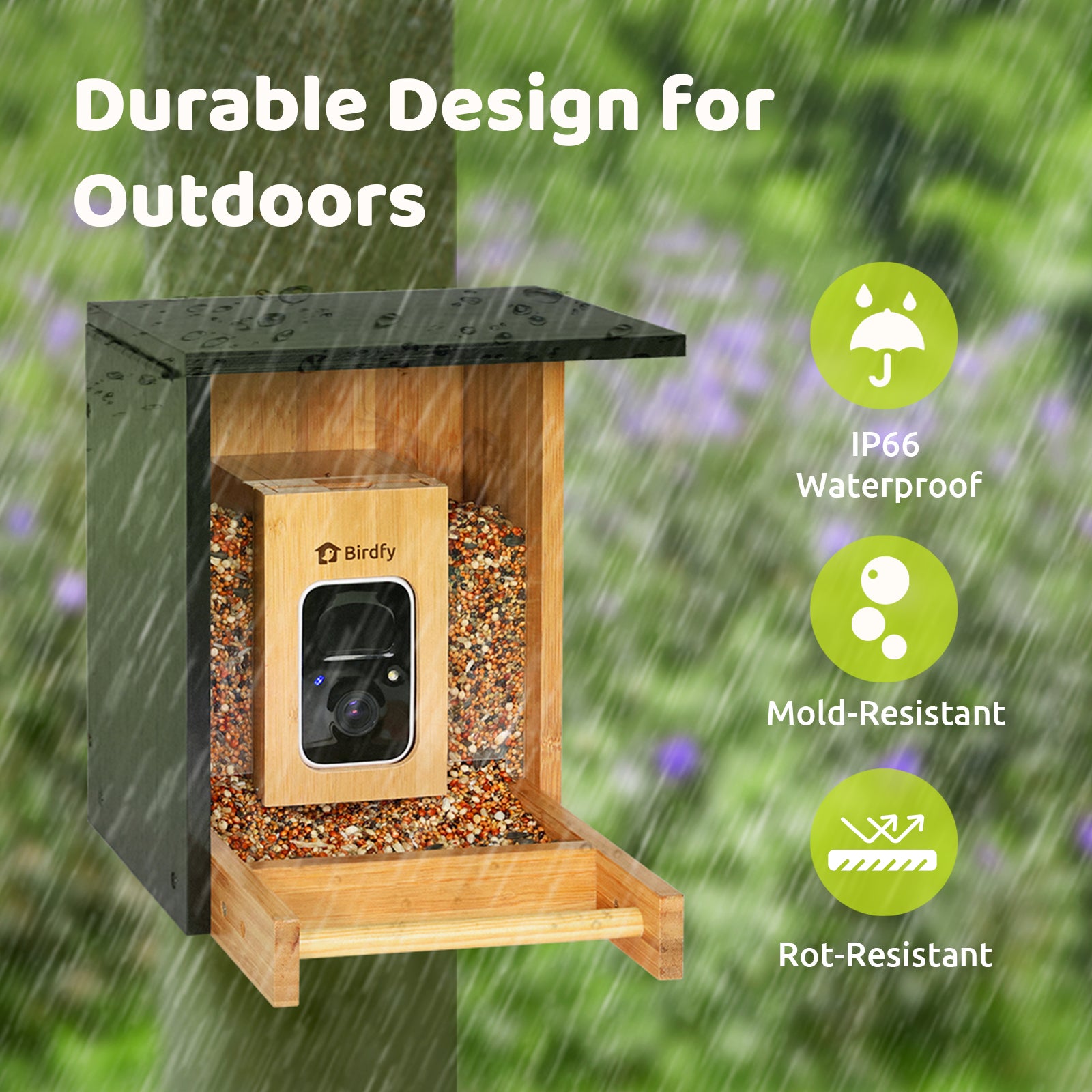 Birdfy Feeder Bamboo Mini - Bird Feeder With Camera – birdfyuk